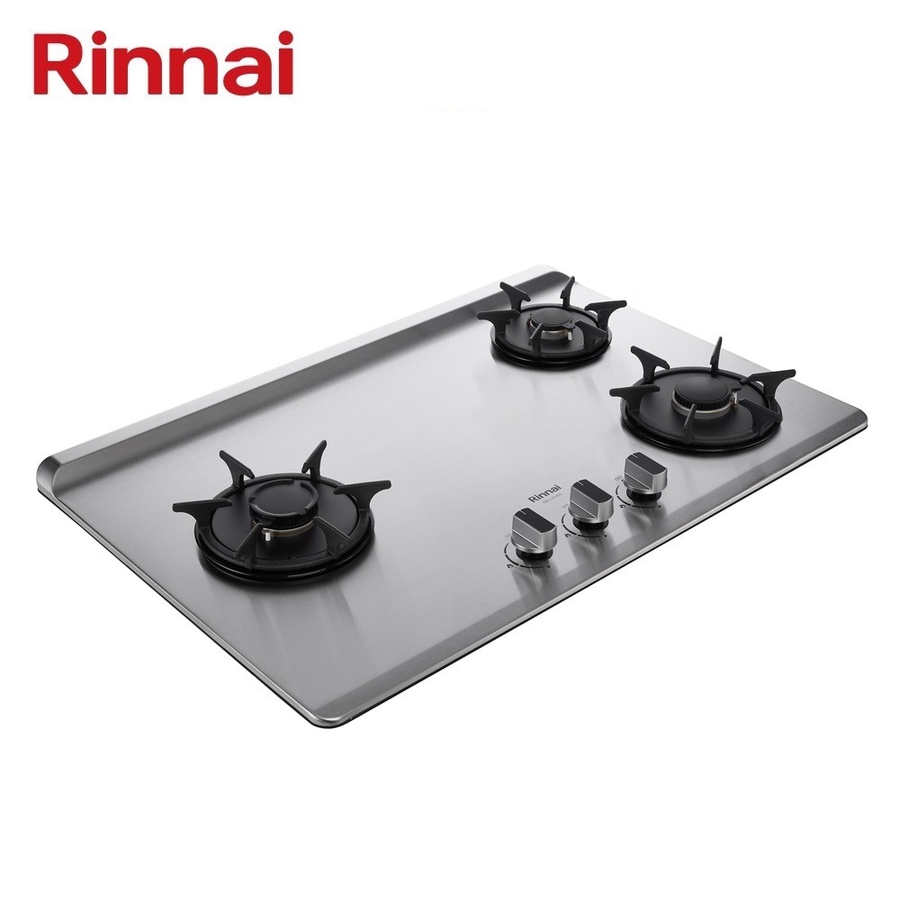 林內 RB-L3700S(LPG) 檯面式彩焱三口爐 (不銹鋼左)(桶裝)｜廚房淨水｜特力屋．特力屋線上購物