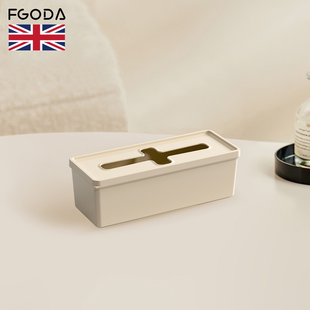 【英國FGODA】長方形十字抽取口小物收納盒-3入｜層架收納｜特力屋．特力屋線上購物