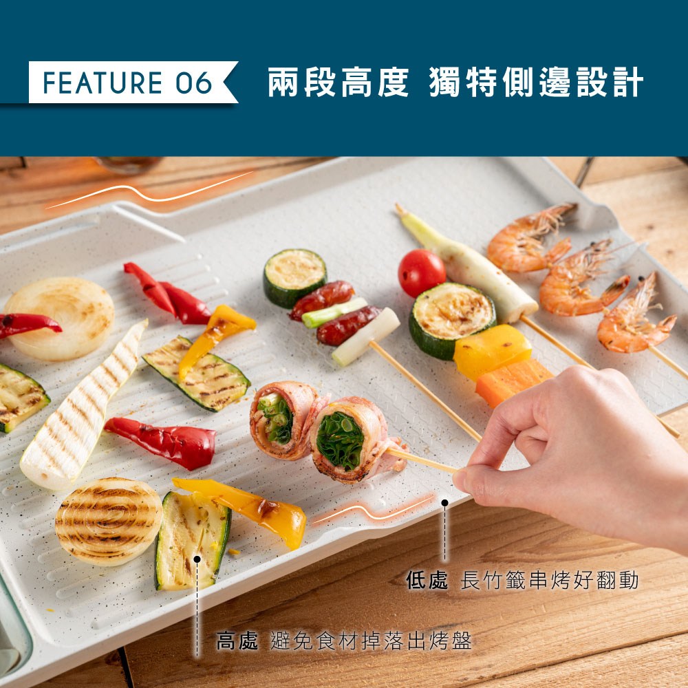 kinyo BP-53 多功能麥飯石電烤盤｜家電空調｜特力屋．特力屋線上購物