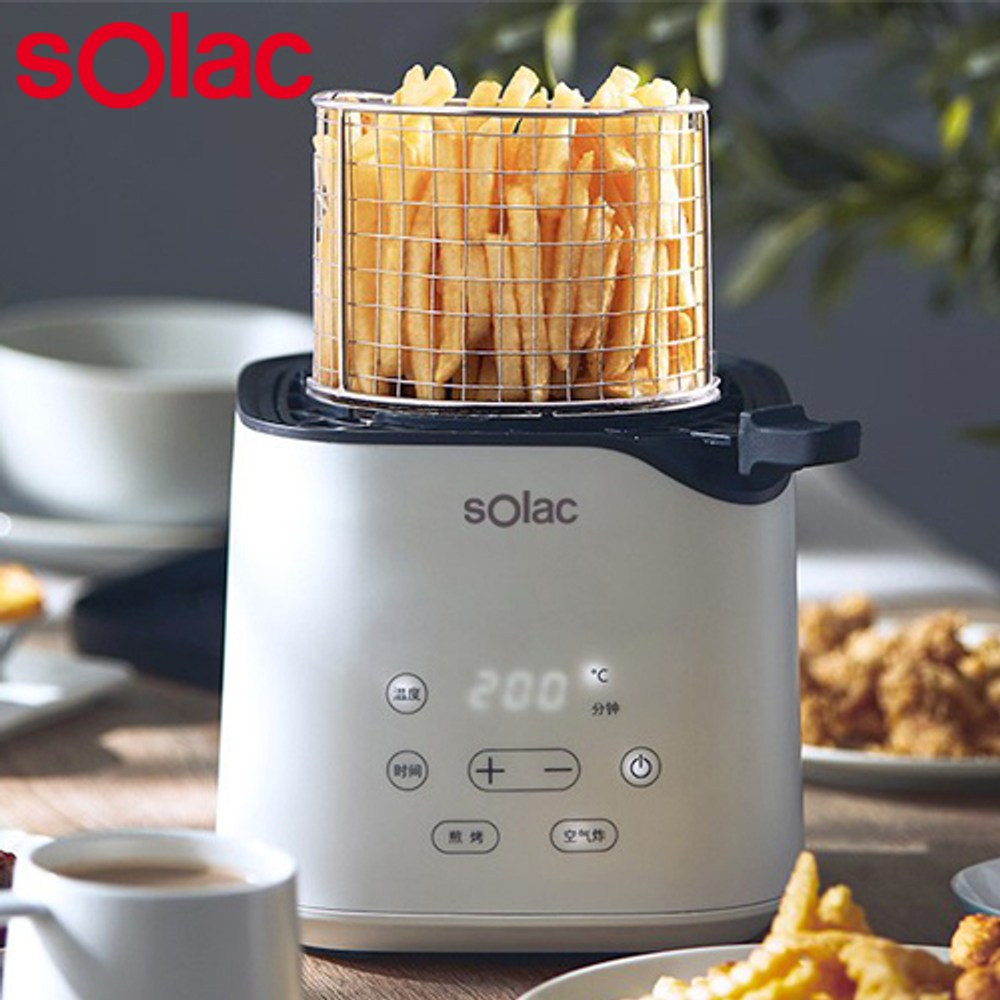 sOlac 個人玻璃空氣烤炸鍋 SAF-701W｜家電空調｜特力屋．特力屋線上購物