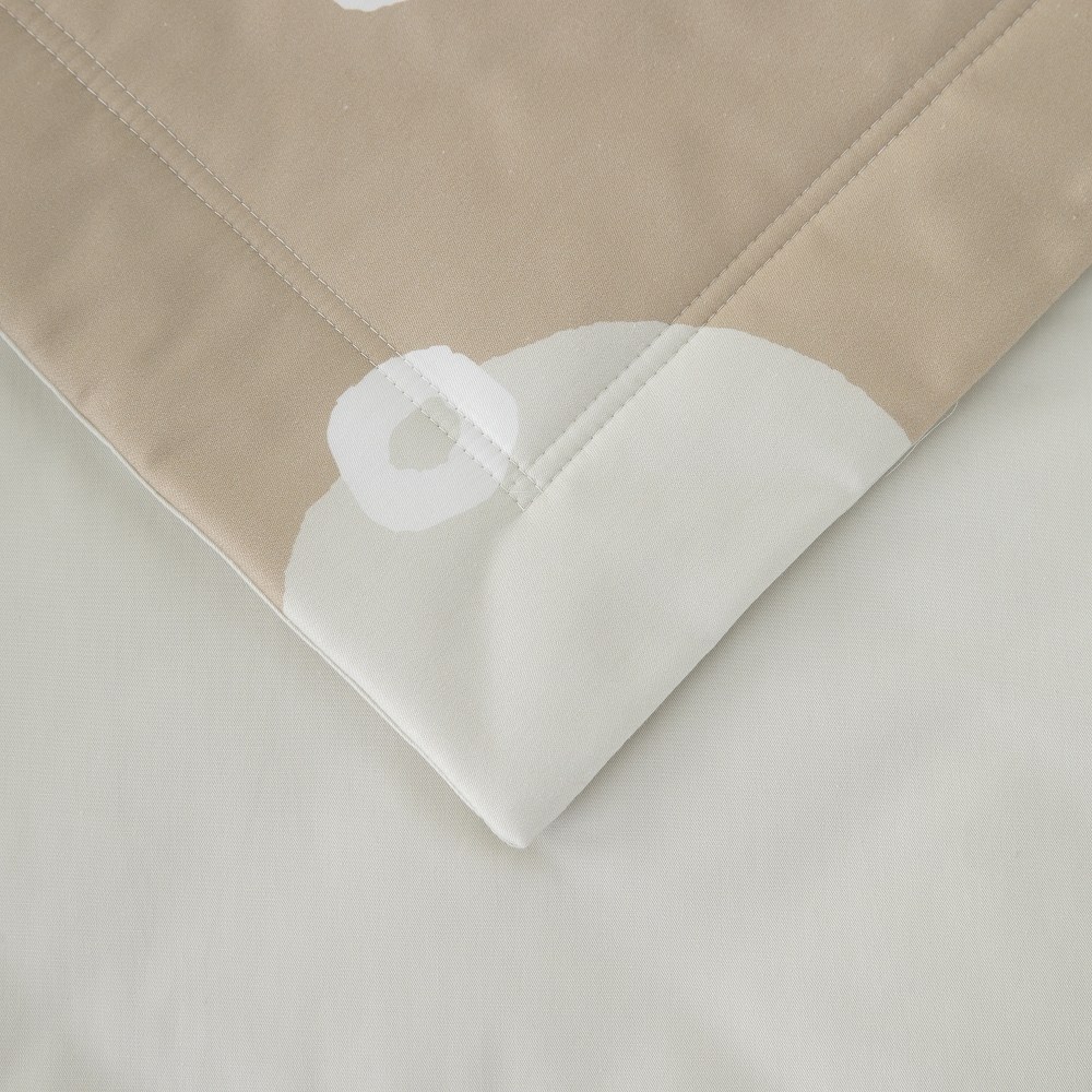 SOU．SOU純棉涼被單人 淺卡其SO-SU-U十數和圓點｜寢具床墊｜HOLA 和樂家居