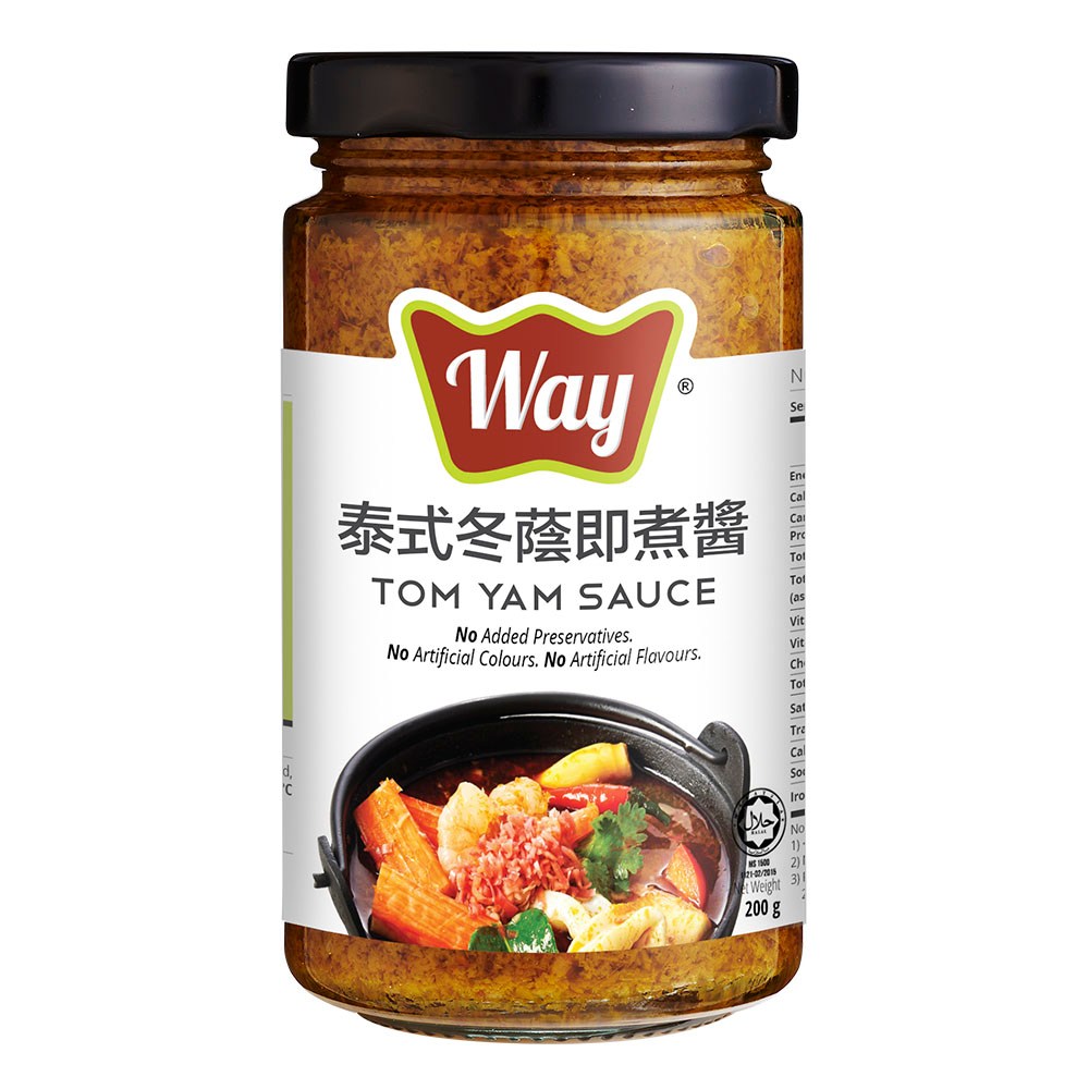 Way Sauce泰式冬蔭即煮醬200g｜美食飲品｜HOLA 和樂家居