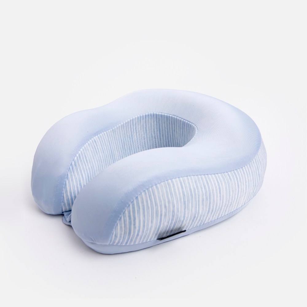 SNOW TOUCH 涼感記憶頸枕 藍｜HOLA 和樂家居｜HOLA 和樂家居