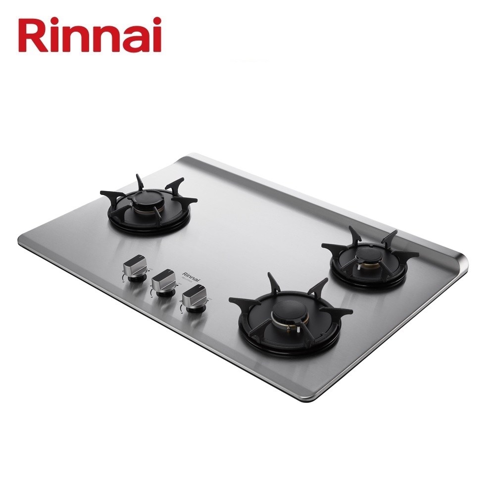 林內 RB-L3700S(NG1) 檯面式彩焱三口爐 (不銹鋼左)(天然)｜廚房淨水｜特力屋．特力屋線上購物