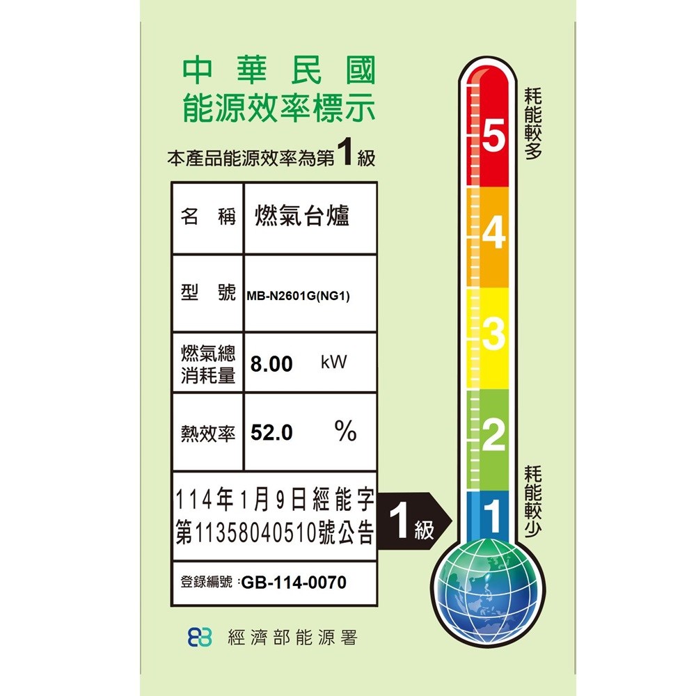 林內 檯面式 內焰二口爐 黑色玻璃 MB-N2601G 天然氣｜廚房淨水｜特力屋．特力屋線上購物