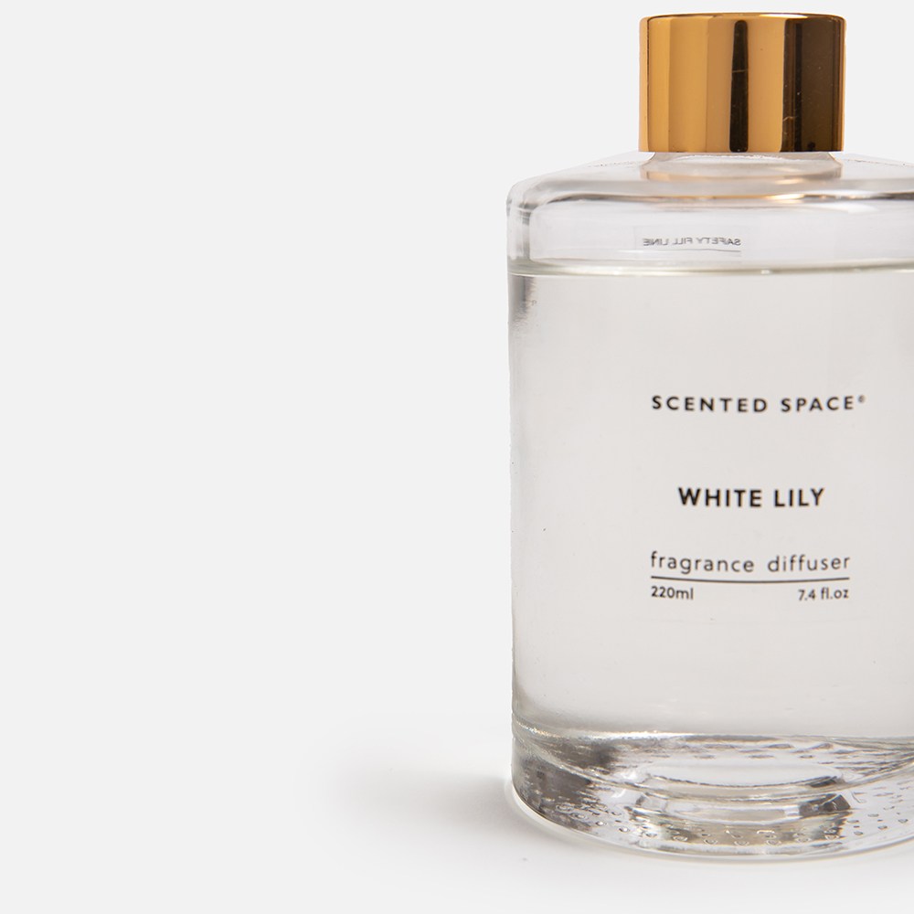 Scented Space經典擴香220mL 純淨百合｜衛浴香氛｜HOLA 和樂家居