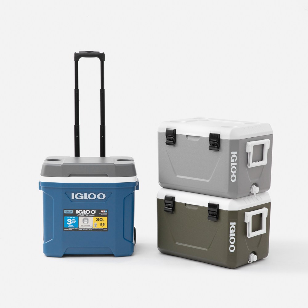 IGLOO拉桿式行動冰桶 28.5L｜園藝休閒｜特力屋．特力屋線上購物