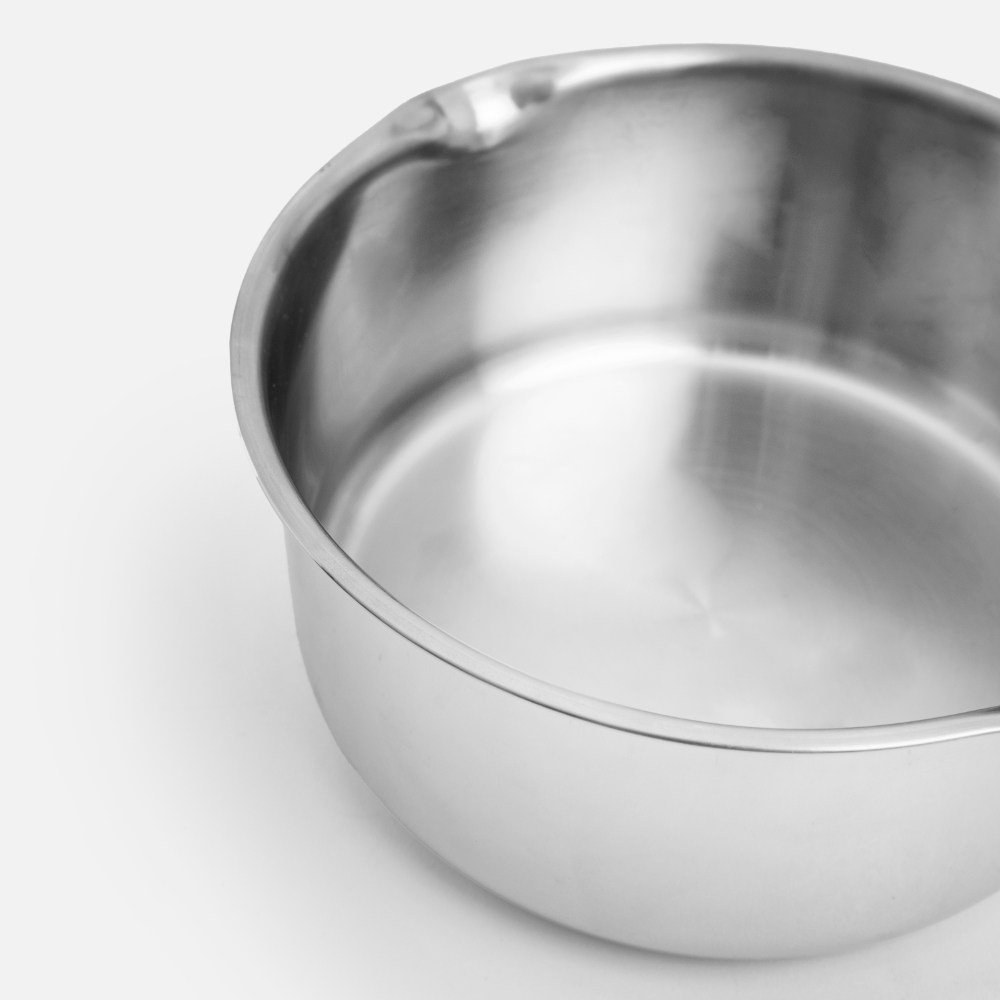 316不鏽鋼雪平鍋18cm｜廚房用具｜HOLA 和樂家居