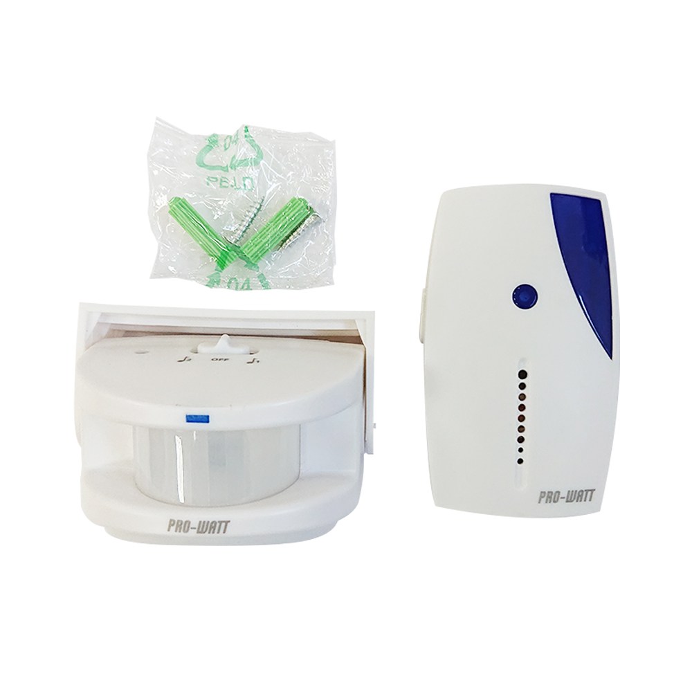 【華志PRO-WATT】K323感應式無線 門鈴(電池式 具來客報知功能)｜五金工具｜特力屋．特力屋線上購物