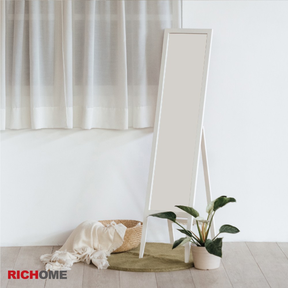 【RICHOME】小麗衣鏡白色｜家具床墊｜特力屋．特力屋線上購物