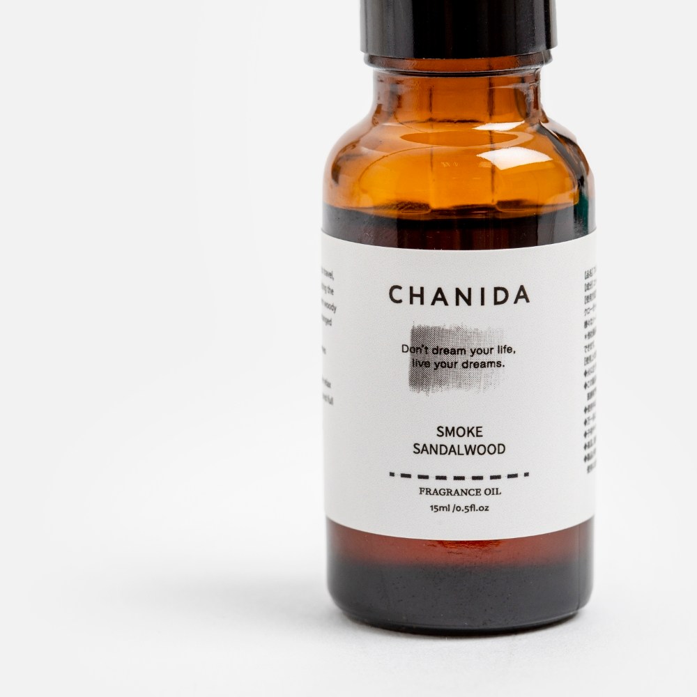 CHANIDA-香精油 15ML 煙燻・檀木｜衛浴香氛｜HOLA 和樂家居