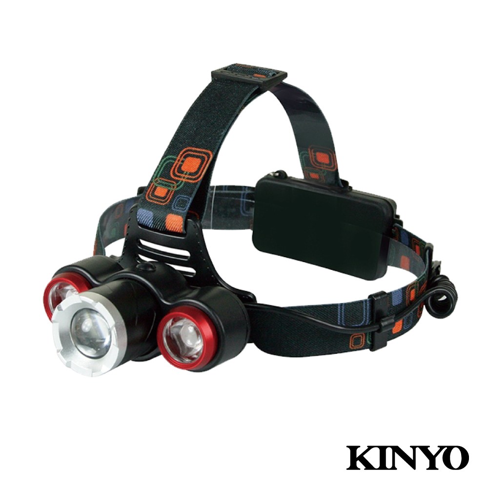 kinyo LED-715 高亮度LED三頭變焦投燈｜燈具照明｜特力屋．特力屋線上購物