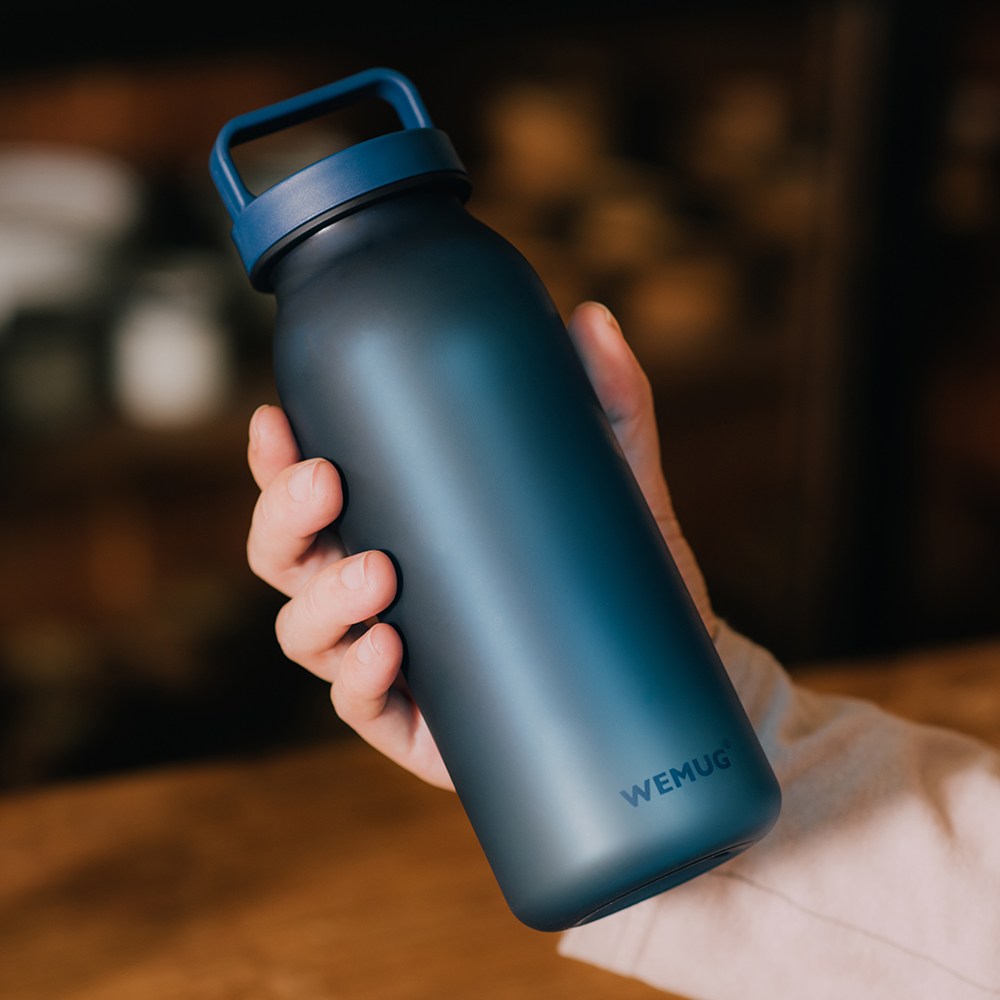 WEMUG隨身Tritan大容量手提水瓶系列620ml-霧面藍｜日用品｜HOLA 和樂家居
