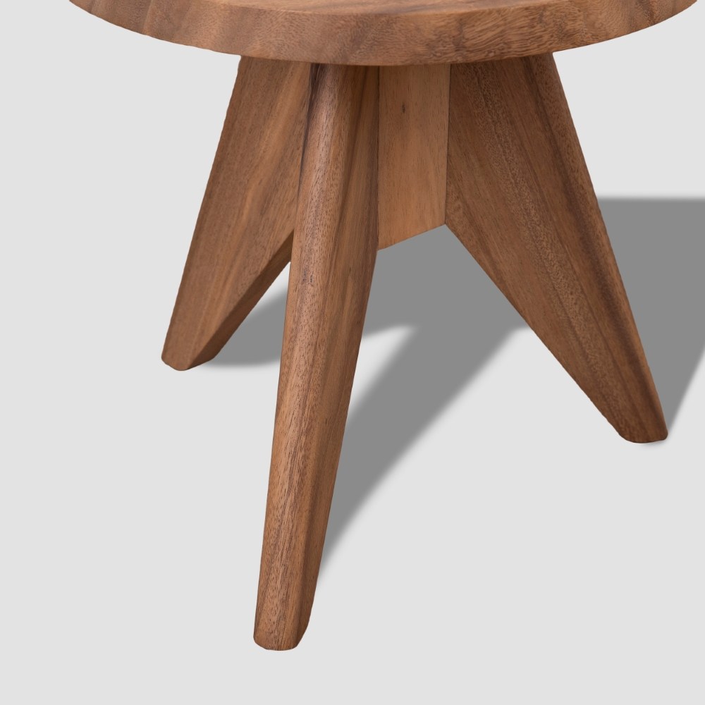 Moonler KENA 邊桌 高 淺褐｜HOLA 和樂家居｜HOLA 和樂家居