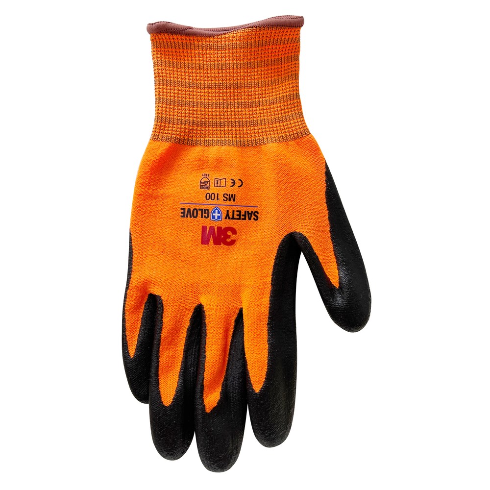 3M MS-100L 耐用型 多用途DIY手套-L 亮橘｜五金工具｜特力屋．特力屋線上購物