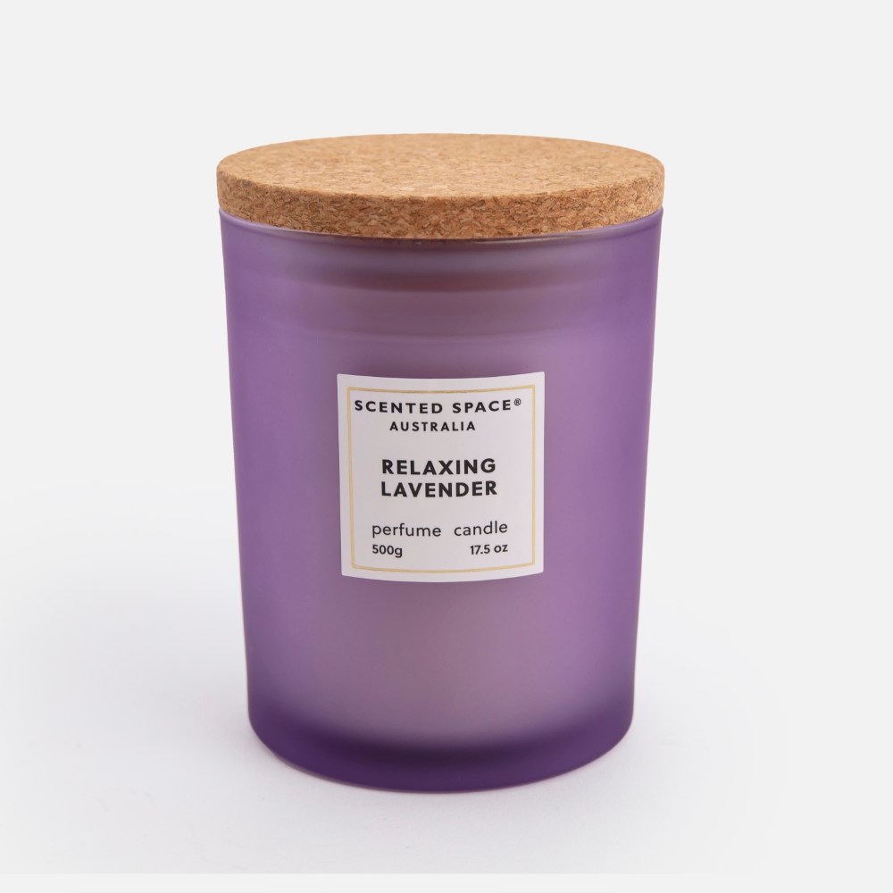 Scented Space香氛蠟燭500g 薰衣草｜衛浴香氛｜HOLA 和樂家居
