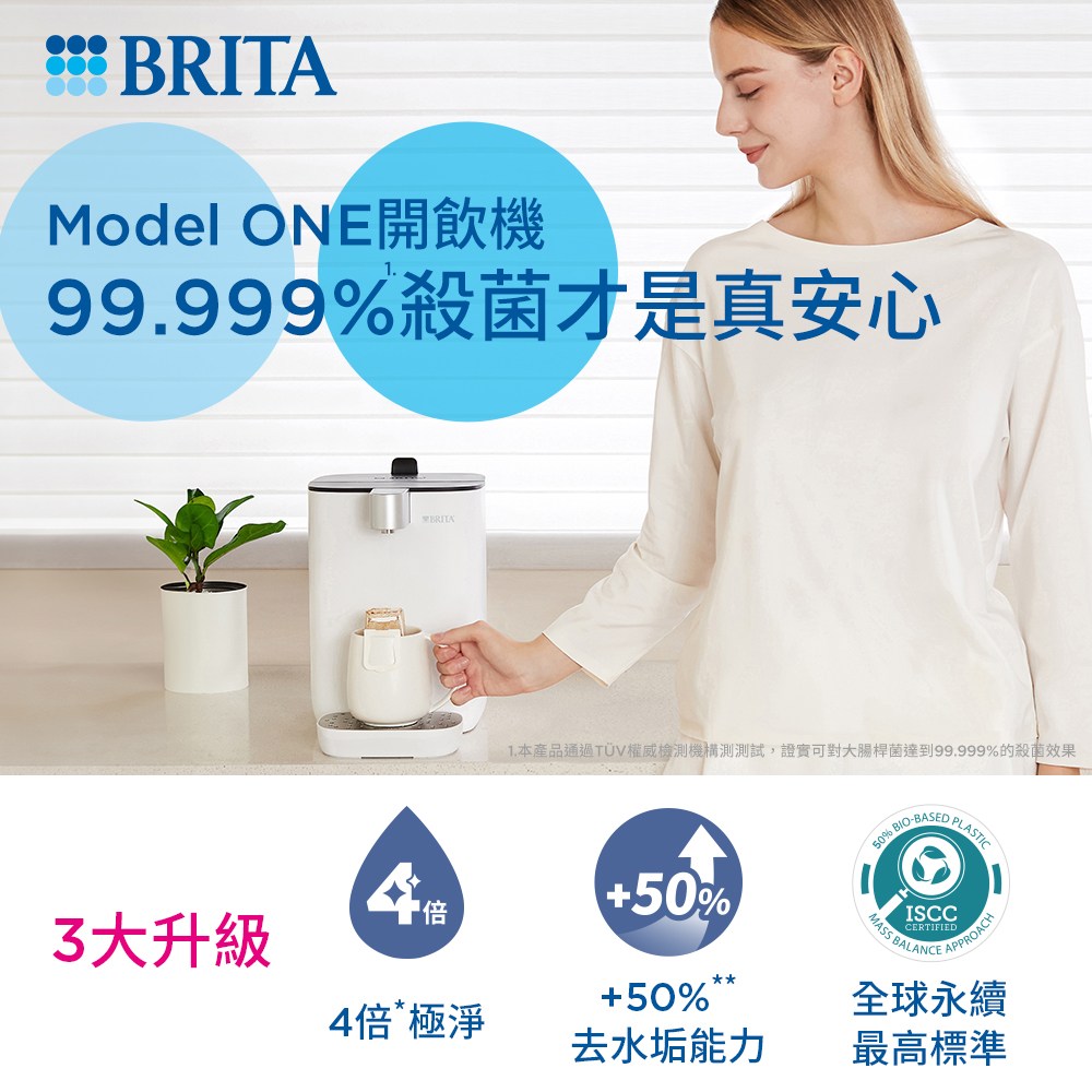 BRITA Model ONE 瞬熱智能溫控UVC滅菌開飲機｜廚房淨水｜特力屋．特力屋線上購物