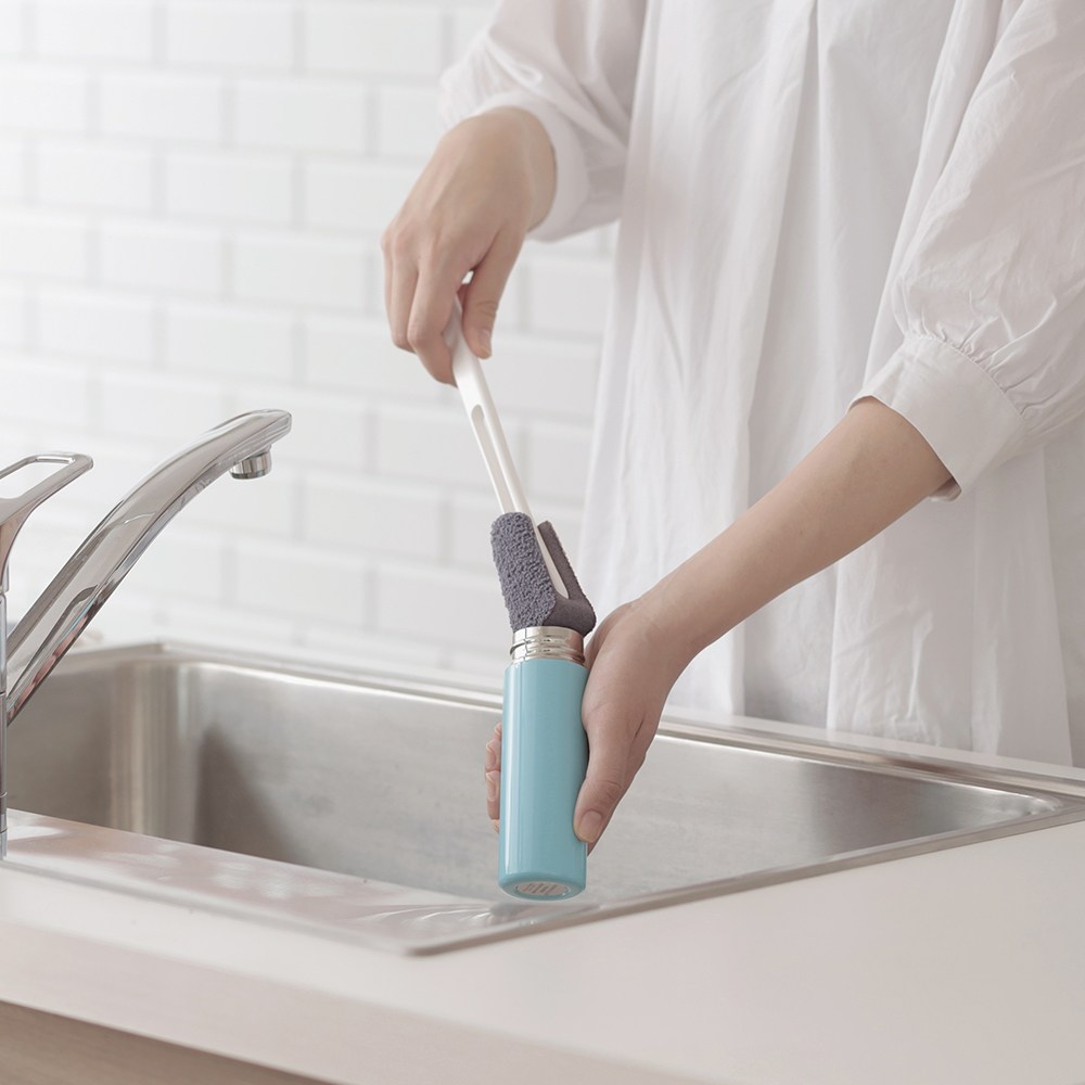 Marna細長洗瓶海綿刷 -灰｜日用品｜HOLA 和樂家居