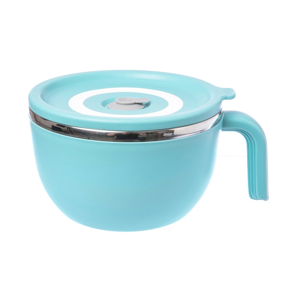SILWA樂活304不鏽鋼氣密保鮮隔熱碗-藍｜日用品｜HOLA 和樂家居