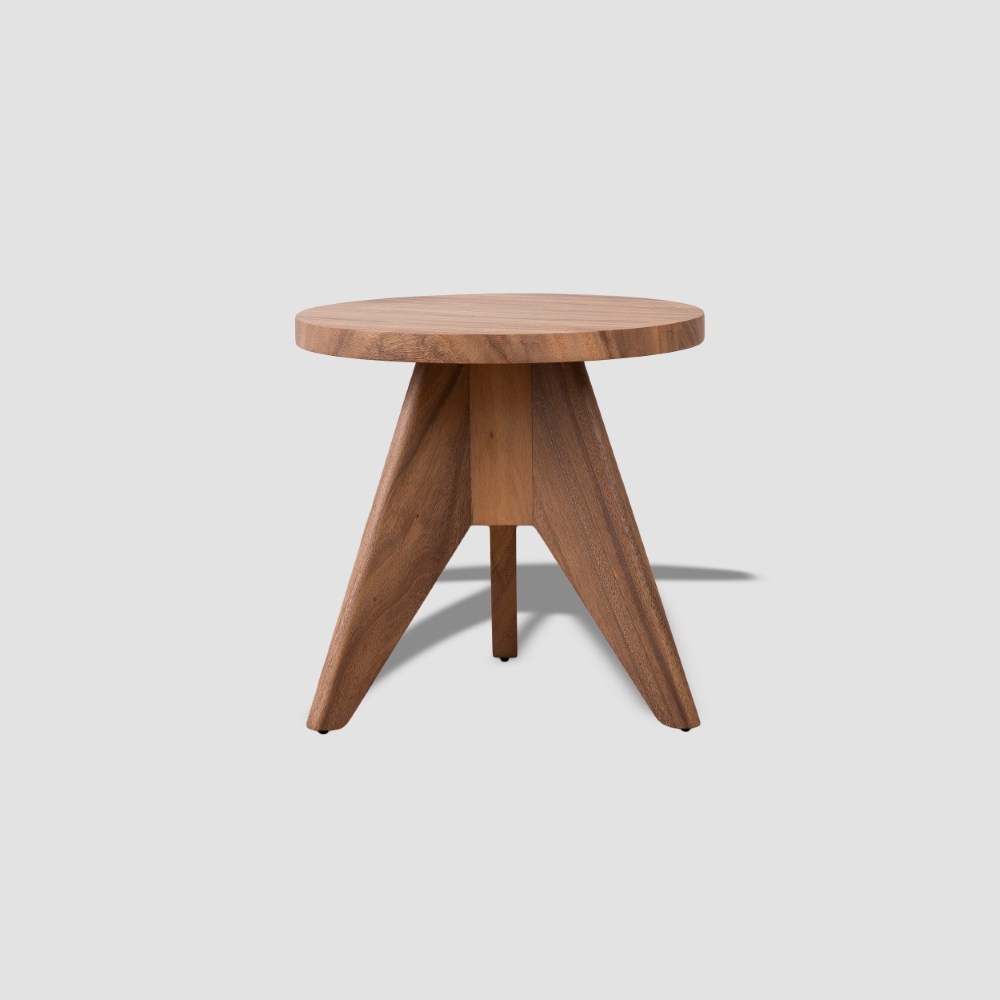 Moonler KENA 邊桌 高 淺褐｜HOLA 和樂家居｜HOLA 和樂家居