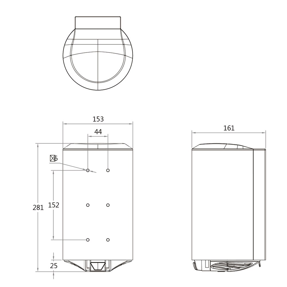 凱撒衛浴CAESAR 自動感應快速烘手機110V（A802）｜衛浴設備｜特力屋．特力屋線上購物