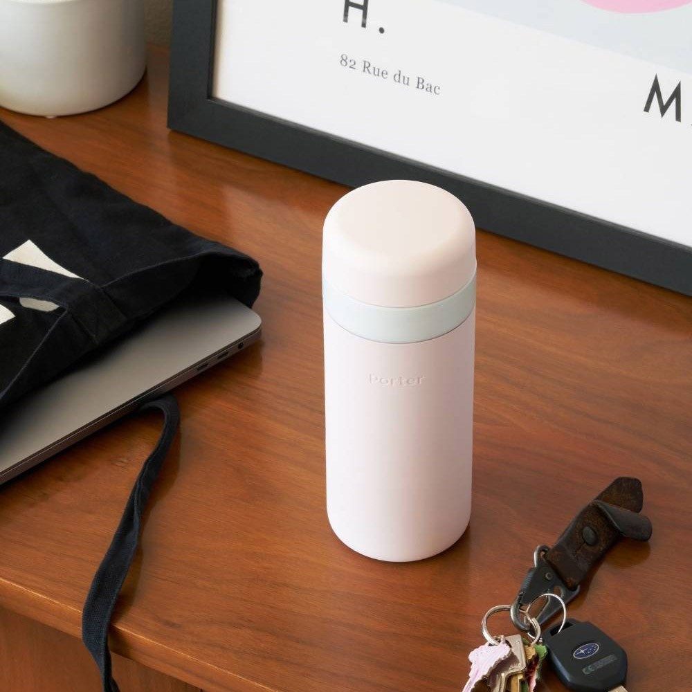 美國W&P 陶瓷內膽保溫瓶480mL 粉｜HOLA 和樂家居｜HOLA 和樂家居