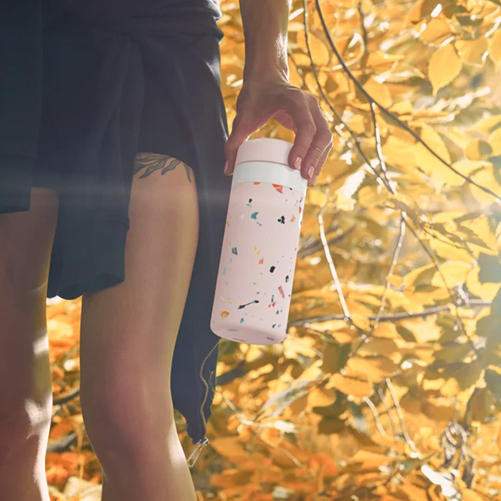 美國W&P 陶瓷內膽保溫瓶480mL 印花粉｜日用品｜HOLA 和樂家居