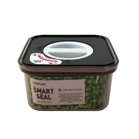 NEOFLAM SMART SEAL聰明封儲物罐AS/ 抗菌遮光/方形550ml｜日用品｜HOLA 和樂家居