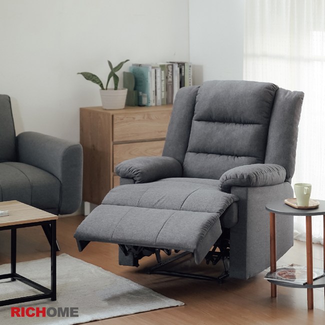 【RICHOME】愛瑪功能沙發藍色｜家具床墊｜特力屋．特力屋線上購物