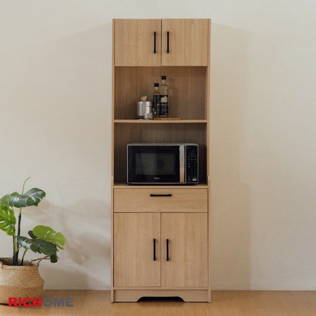 【RICHOME】蘇菲餐廳高櫃原木色｜家具床墊｜特力屋．特力屋線上購物
