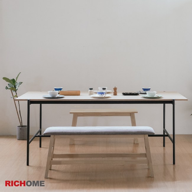 【RICHOME】奧斯陸20095工作桌原木色｜家具床墊｜特力屋．特力屋線上購物