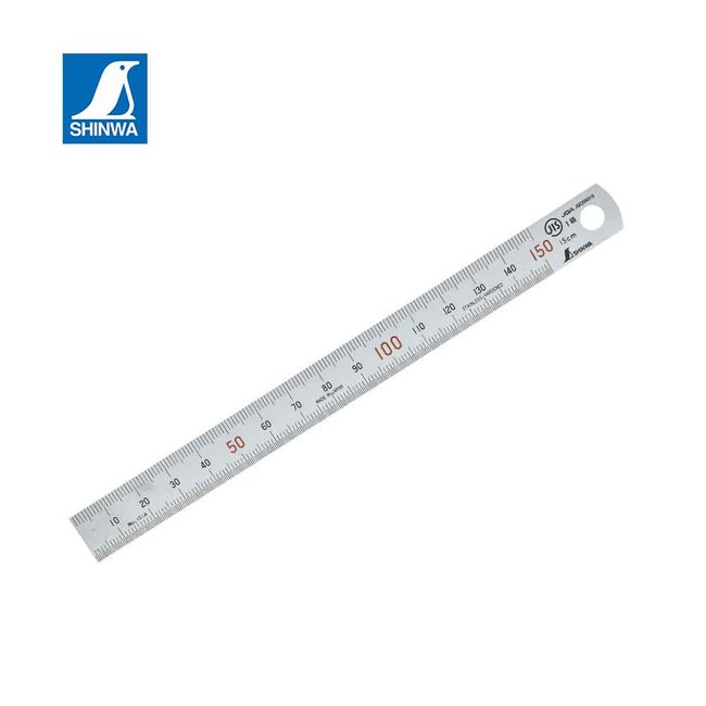 日本鶴龜 SHINWA 不鏽鋼直尺15cm 13005｜五金工具｜特力屋．特力屋線上購物