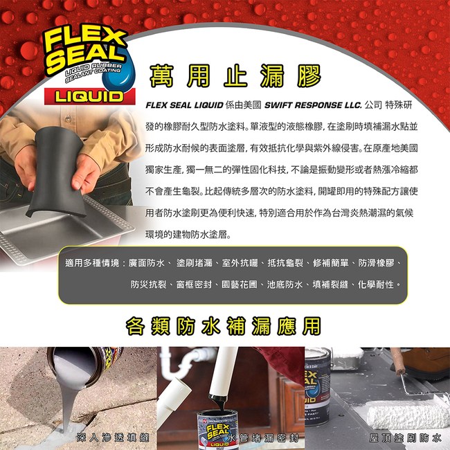 FLEX SEAL LIQUID 萬用止漏膠 透明色 473ml｜地板油漆｜特力屋．特力屋線上購物