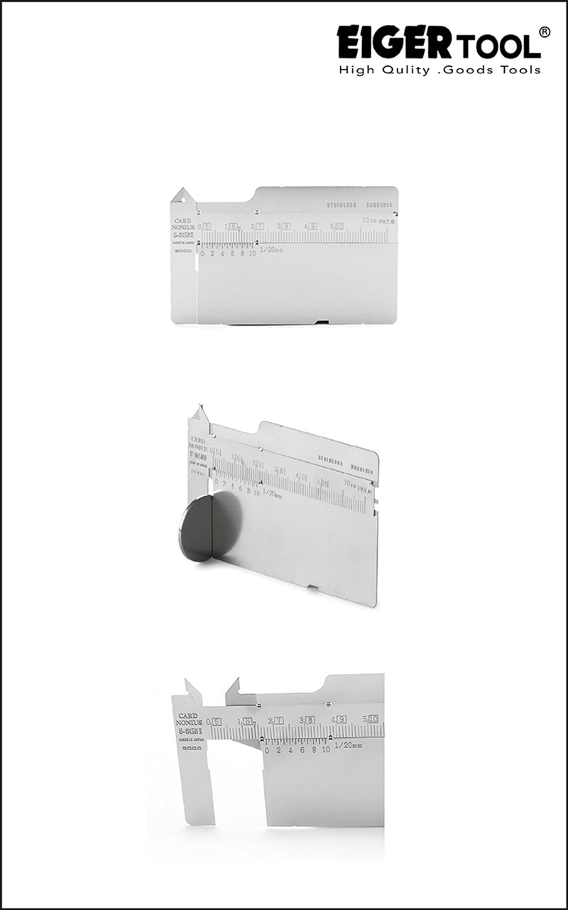 【Eigertool】超薄卡片型游標卡尺 TYK-10｜作業工具｜特力屋．特力屋線上購物