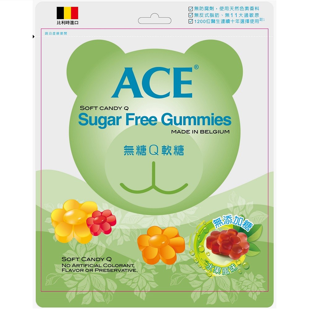 ACE無糖Q軟糖量販包240g｜美食飲品｜HOLA 和樂家居