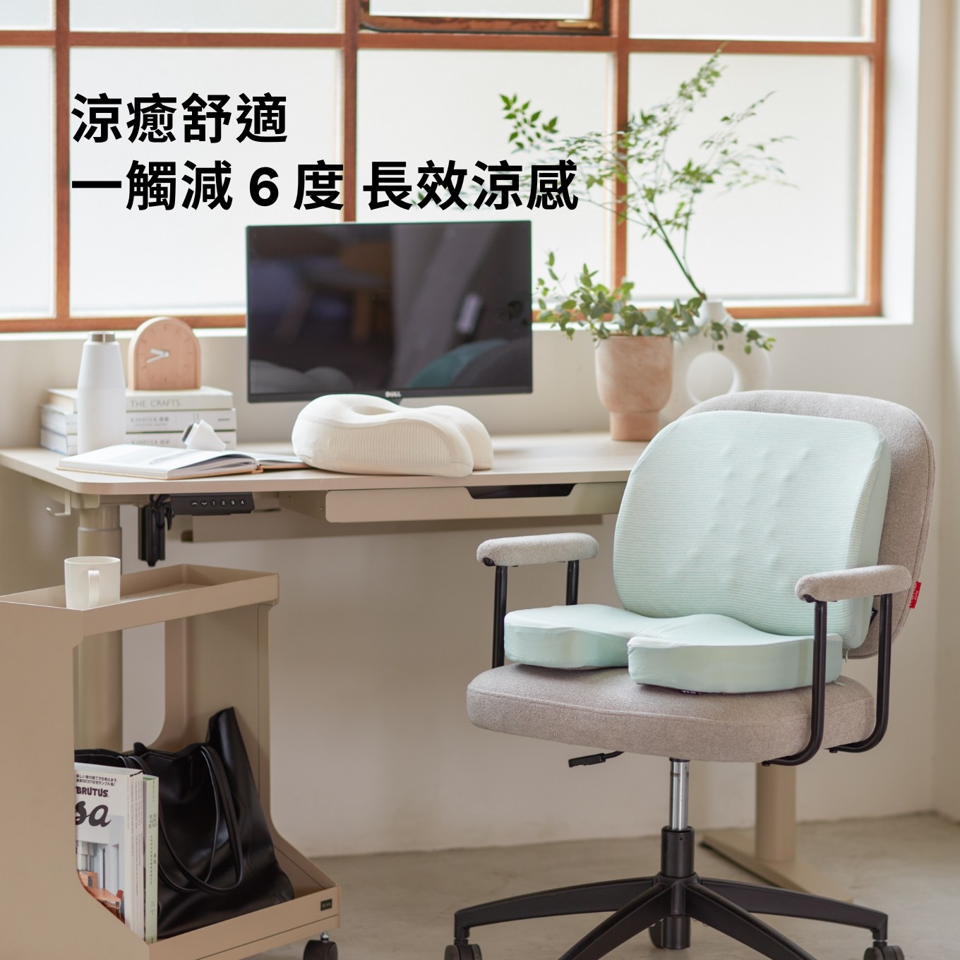 SNOW TOUCH 涼感記憶頸枕 藍｜HOLA 和樂家居｜HOLA 和樂家居