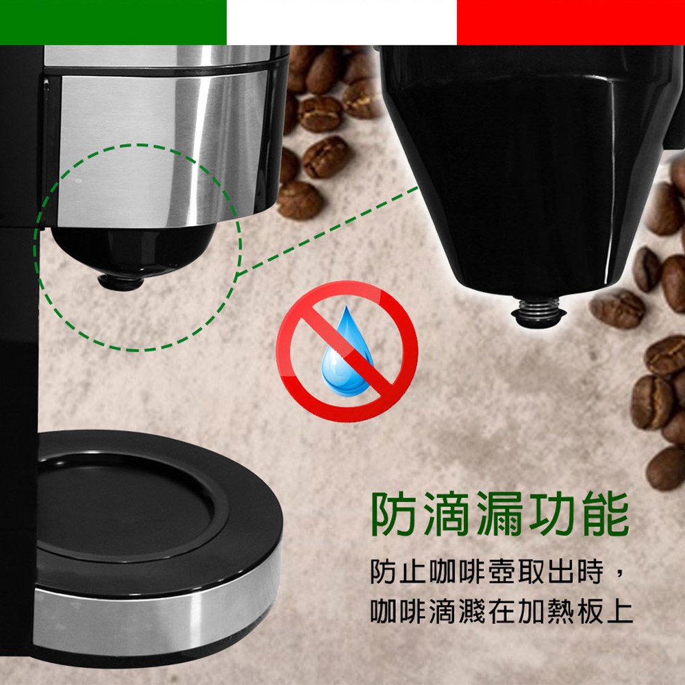 【義大利Giaretti】全自動研磨咖啡機(GL-918)｜廚房家電｜特力+購物網